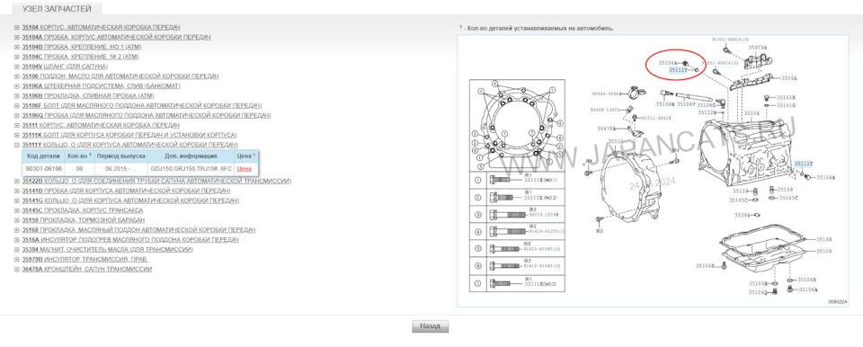 Смена масла АКПП (частичная) — Toyota Land Cruiser Prado 150-series, 2 ...