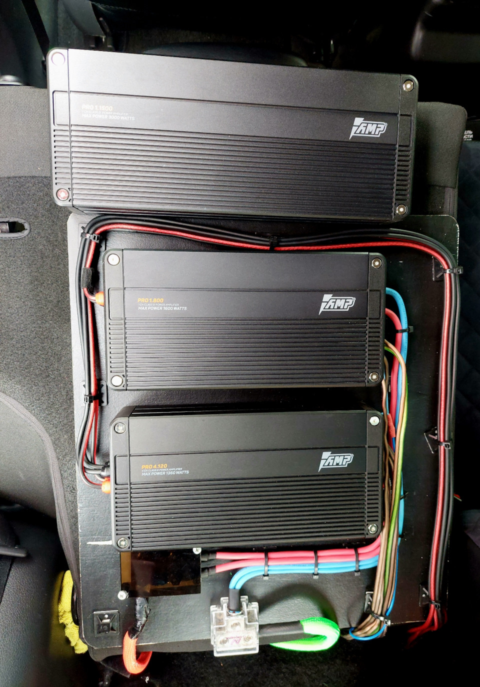 Amp pro 1.1500, новый мощный моноблок 🔊🔊🔊 — Lada Vesta (1G), 1,6 л ...