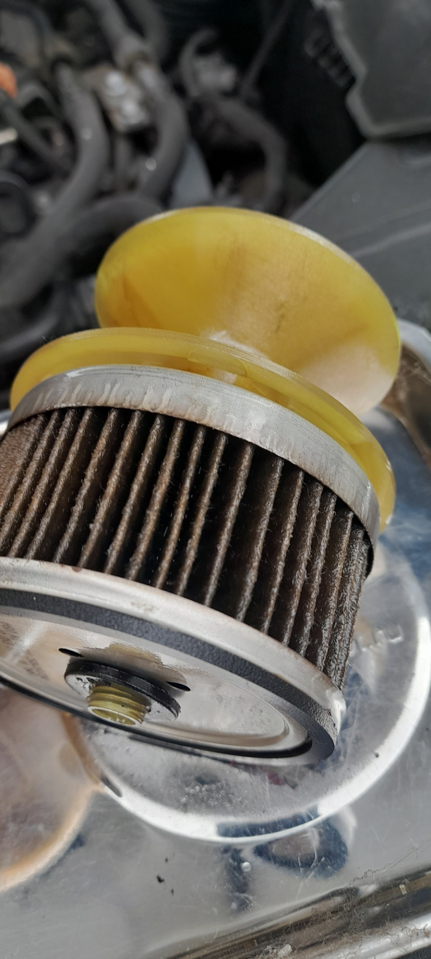 Dahl 65 и MANN WK824/3. Замена топливных фильтров — KIA Sorento (2G), 2,2 л, 2012 года ...