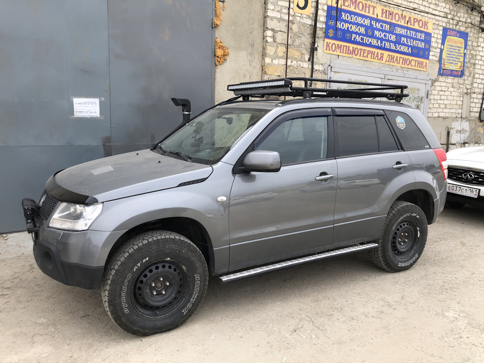 Внедорожная доработка ч.4 — Suzuki Grand Vitara (2G), 2 л, 2007 года | тюнинг | DRIVE2