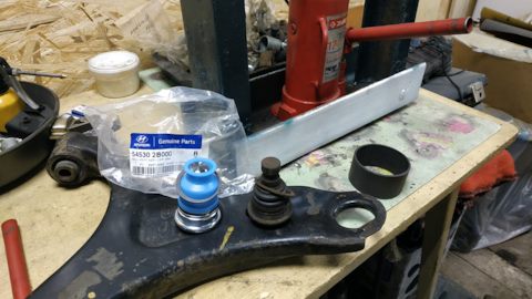 545302B000 Шаровая опора подвески KIA HYUNDAI | Запчасти на DRIVE2