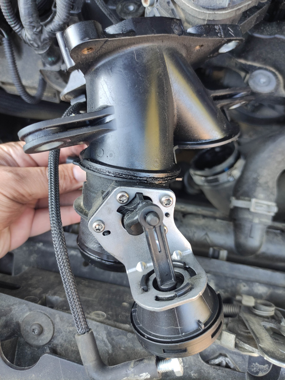 Борьба с ошибками p0487 p1499 p2562 — Peugeot 5008 (1G), 2 л, 2010 года ...