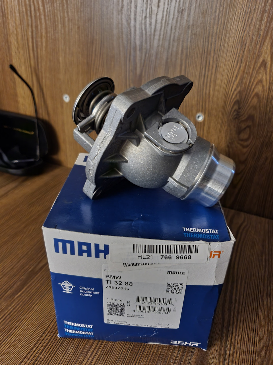 Холодный термостат для м62 — BMW 5 series (E39), 4,4 л, 2000 года ...