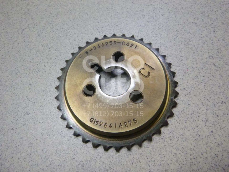 96416275 GM звездочка распредвала Chevrolet Aveo GM | Запчасти на DRIVE2