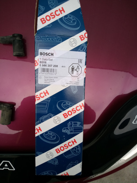 0986357208 Комплект высоковольтных проводов BOSCH | Запчасти на DRIVE2