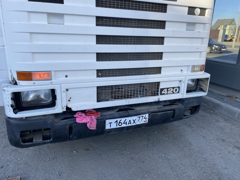 Желтые габариты. Дурь, одним словом — SCANIA 143m 420hp, 9,9 л, 1995 ...