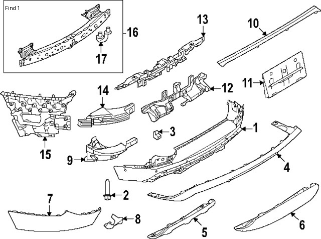 LR179408 Крышка бампера Jaguar Land Rover | Запчасти на DRIVE2