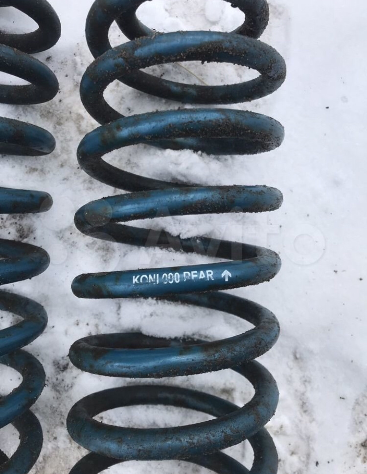 Koni springs — Volkswagen Golf GTI Mk4, 1,8 л, 2001 года | аксессуары ...