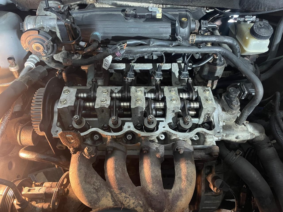 Лёгкая капиталка b12s1 — Chevrolet Aveo Sedan (1G), 1,2 л, 2007 года ...