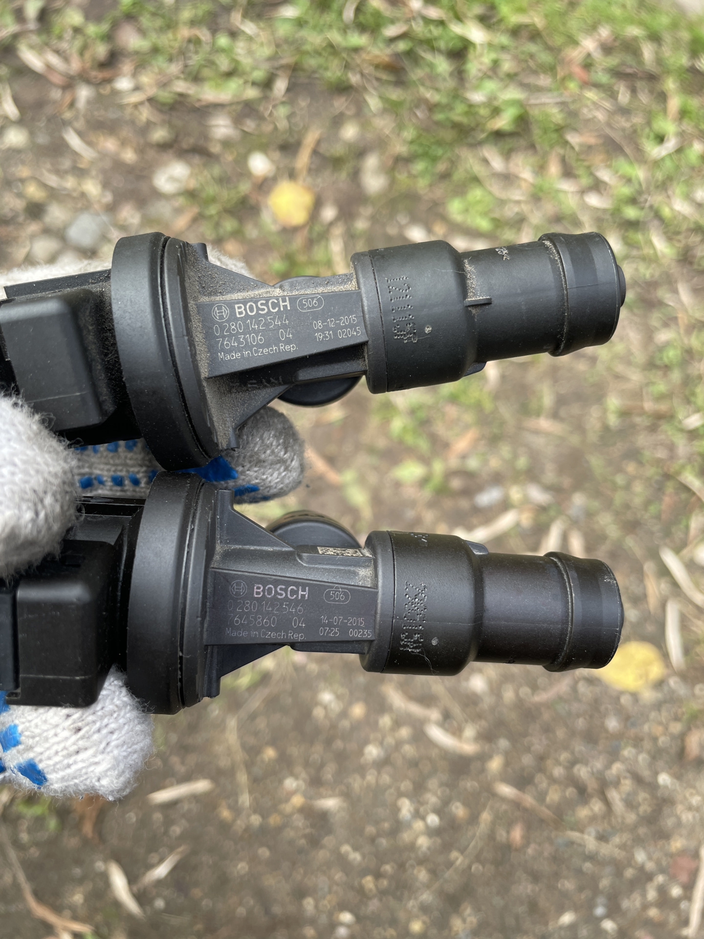 -50- Замена клапана вентиляции топливного бака — BMW 3 series (F30), 2 ...