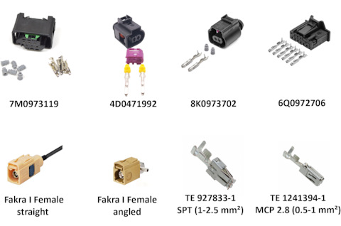 8K0973702 Корпус разъёма под п VAG | Запчасти на DRIVE2