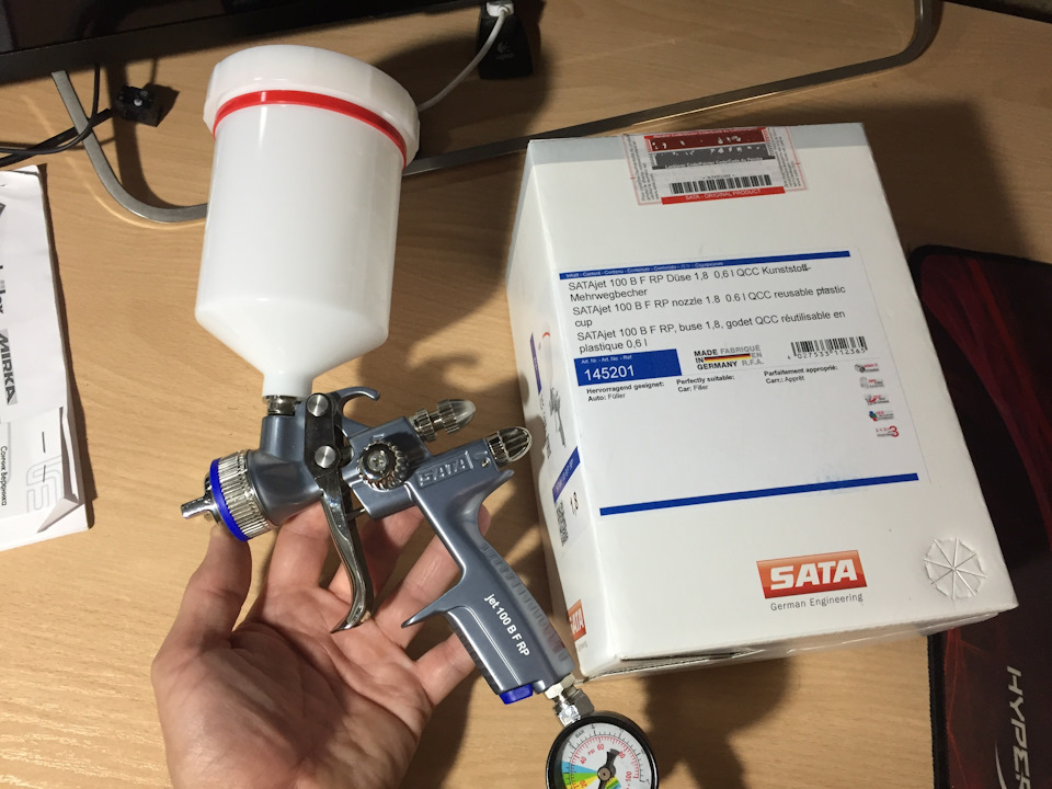 Sata 100 B F RP 1.8 для грунта — DRIVE2