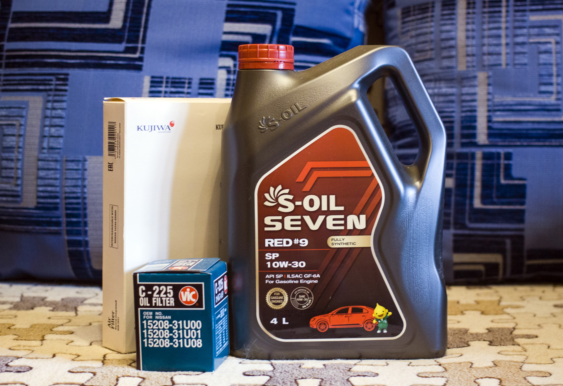 Замена масла. S-oil seven мне в Тииду!) — Nissan Tiida (1G), 1,6 л ...