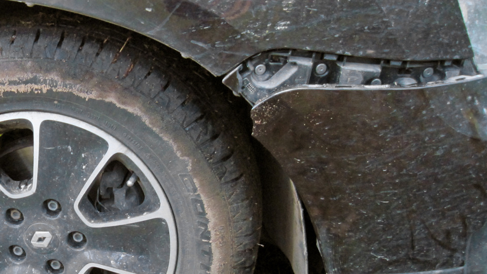 Сколько стоит оторвать передний бампер (итог) — Renault Duster (1G), 2 ...