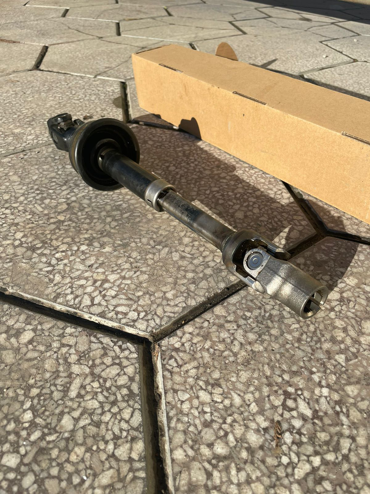 Рулевой промежуточный вал. — Toyota Camry (XV50), 3,5 л, 2013 года ...