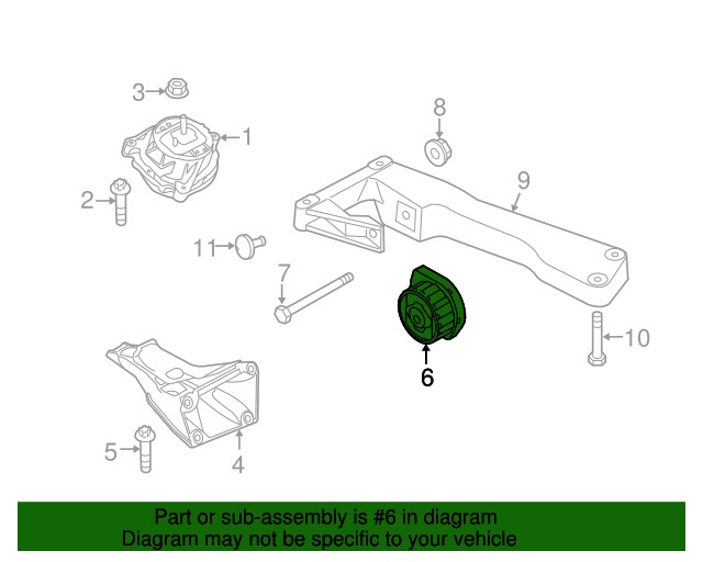 22313422956 Резинометаллический шарнир BMW | Запчасти на DRIVE2