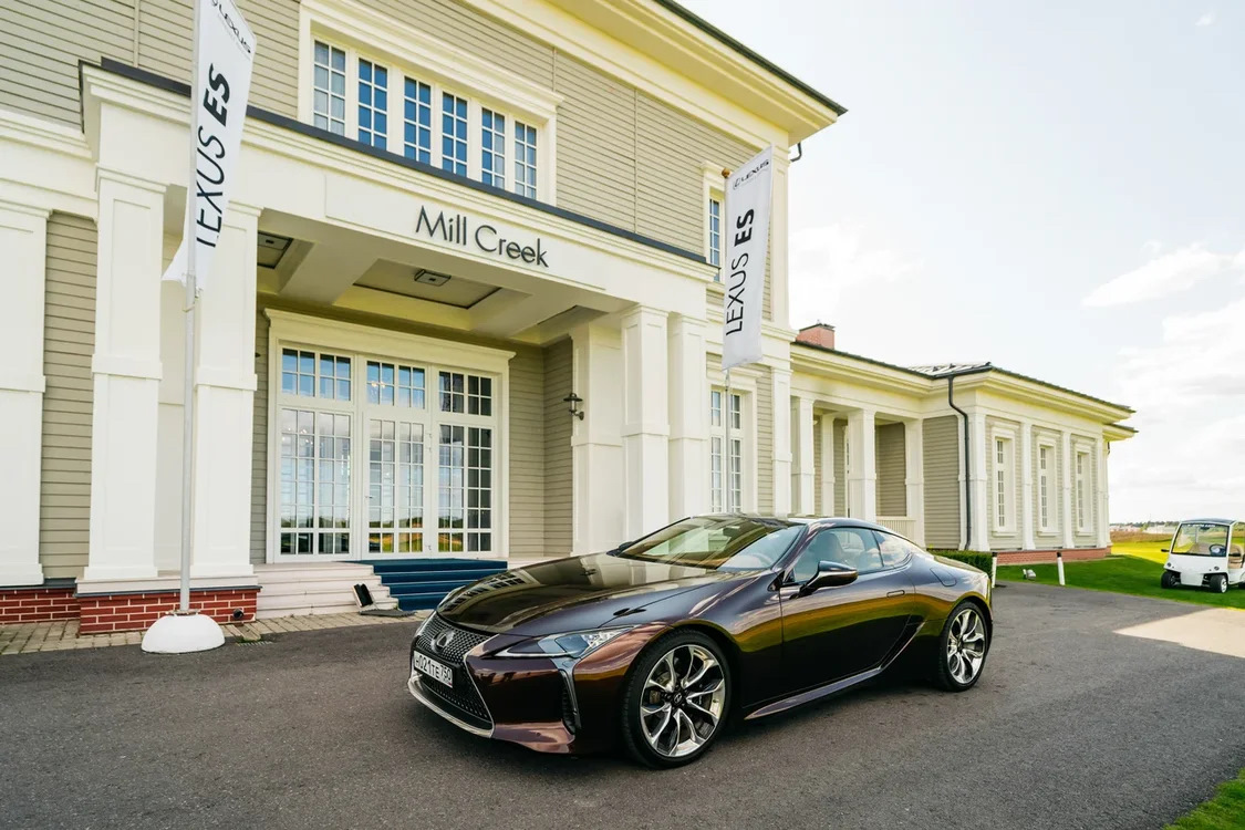 Первое знакомство 😍 Lexus + Golf — Lexus LC 500, 5 л, 2019 года | тест ...