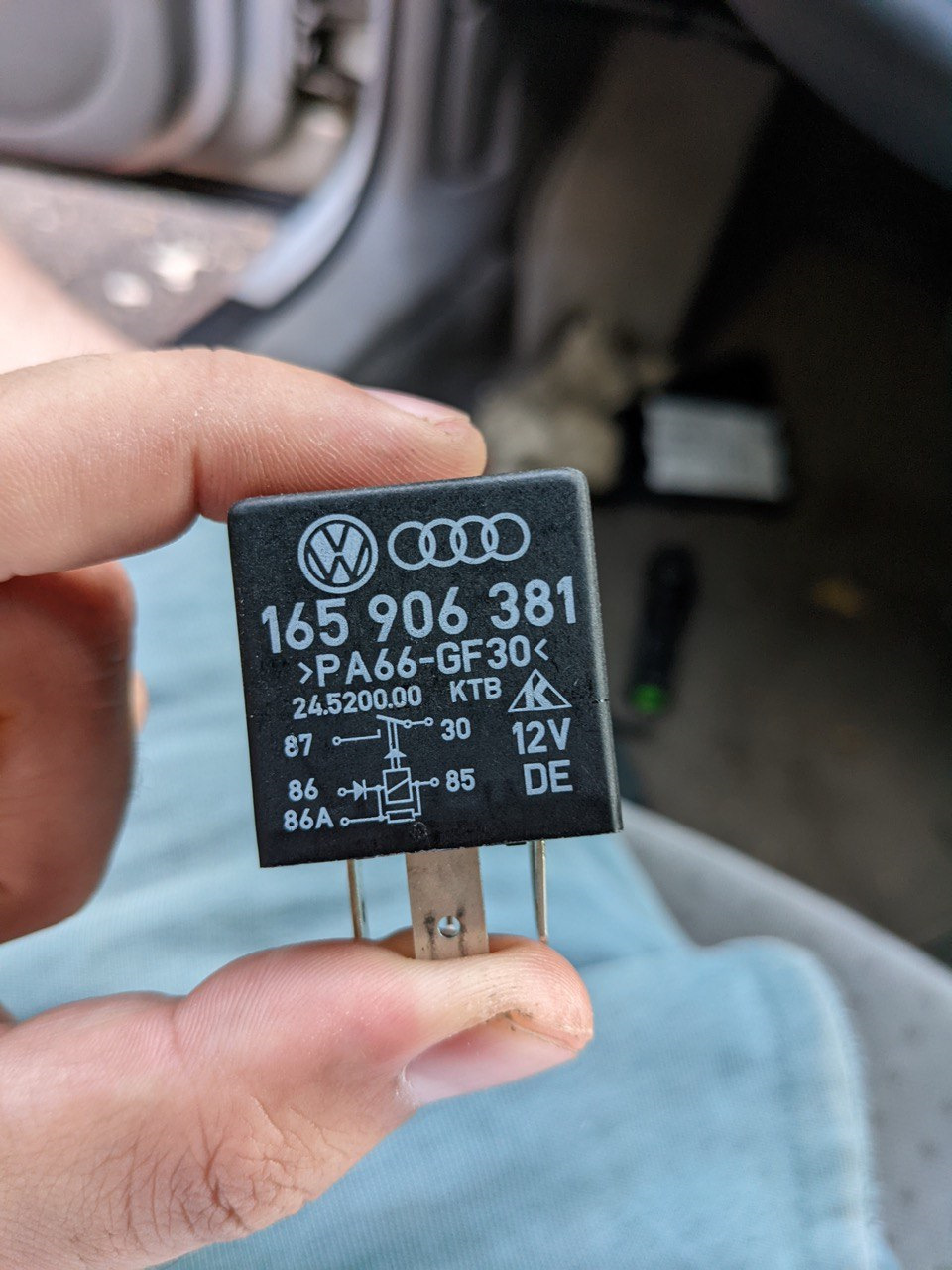 165906381 Реле VAG | Запчасти на DRIVE2