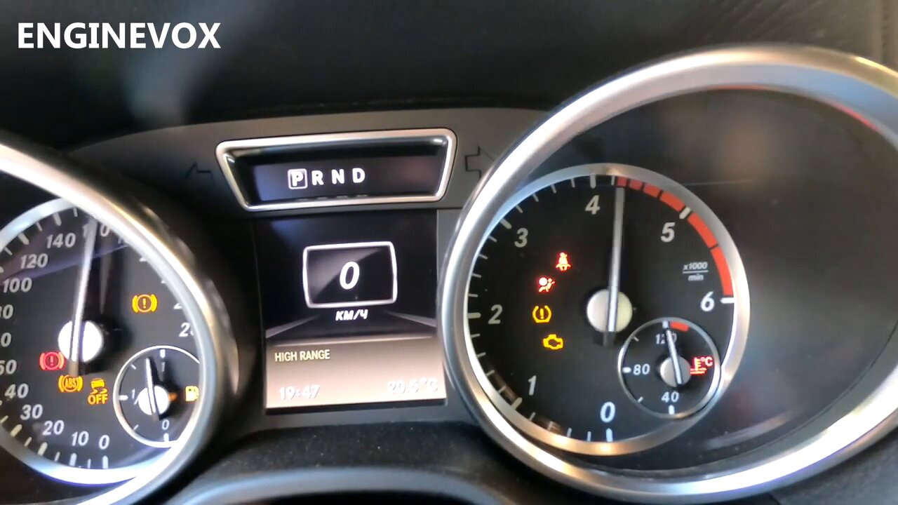 Запуск двигателя и газование Mercedes-Benz G350 DIESEL. Звук AMG V8. — ENGINEVOX на DRIVE2