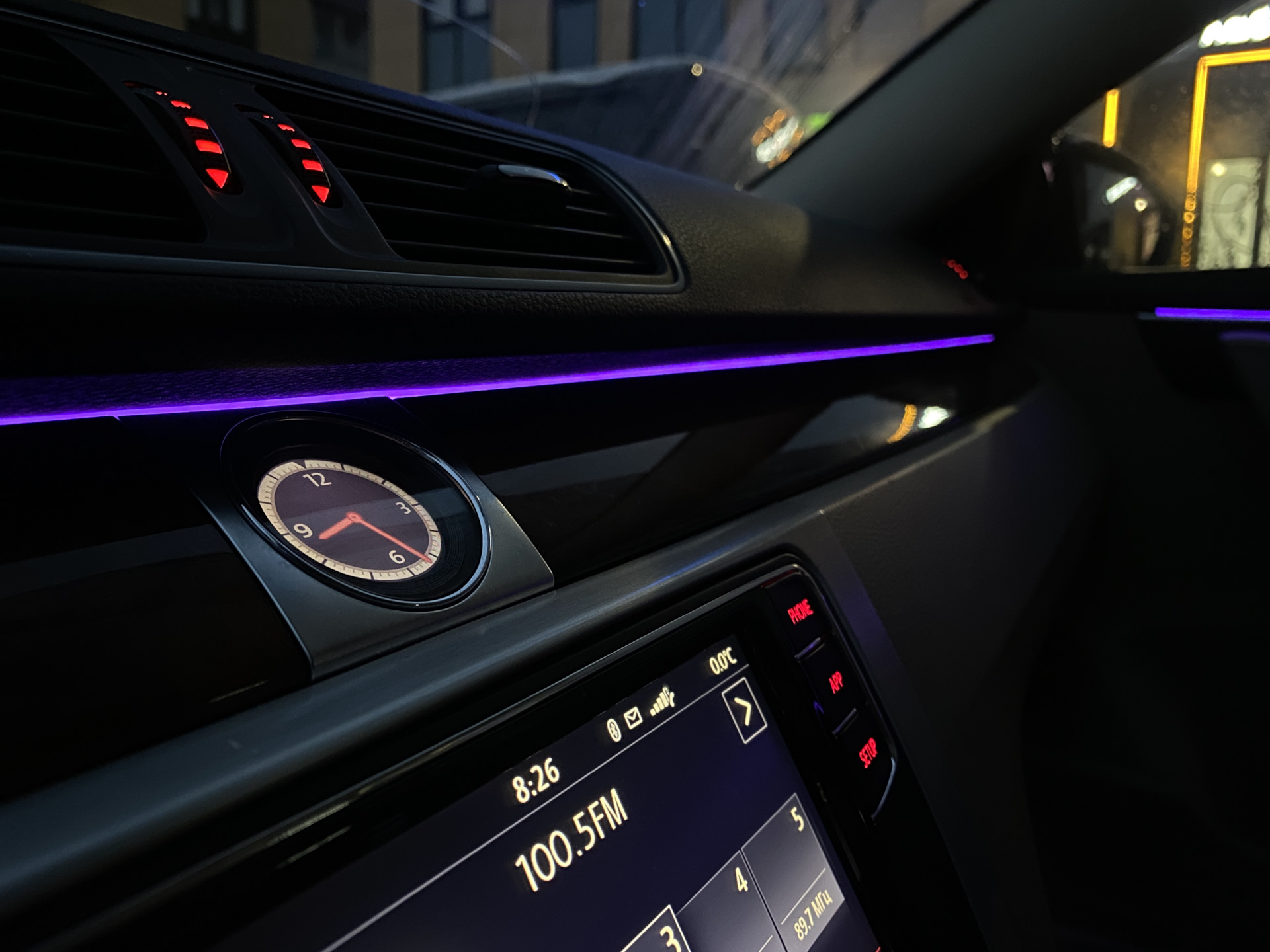 21. Ambient Light — Volkswagen Passat B7, 1,8 л, 2011 года | своими ...