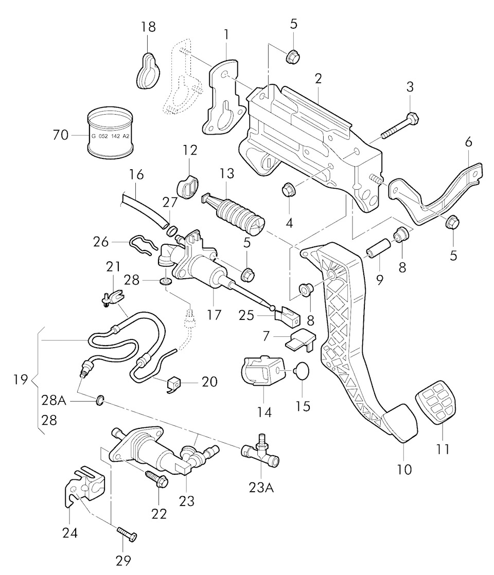 G052142A2 Смазка пласт. из полимочевины VAG | Запчасти на DRIVE2
