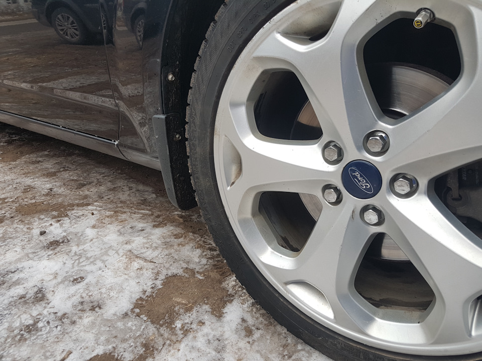 Передние брызговики. — Ford Mondeo IV, 2 л, 2012 года | своими руками ...