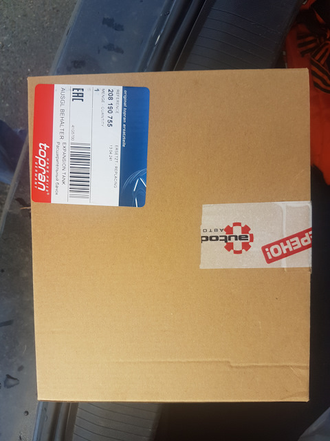 1304241 Бачок расширительный / OPEL Astra-H TOPRAN | Запчасти на DRIVE2