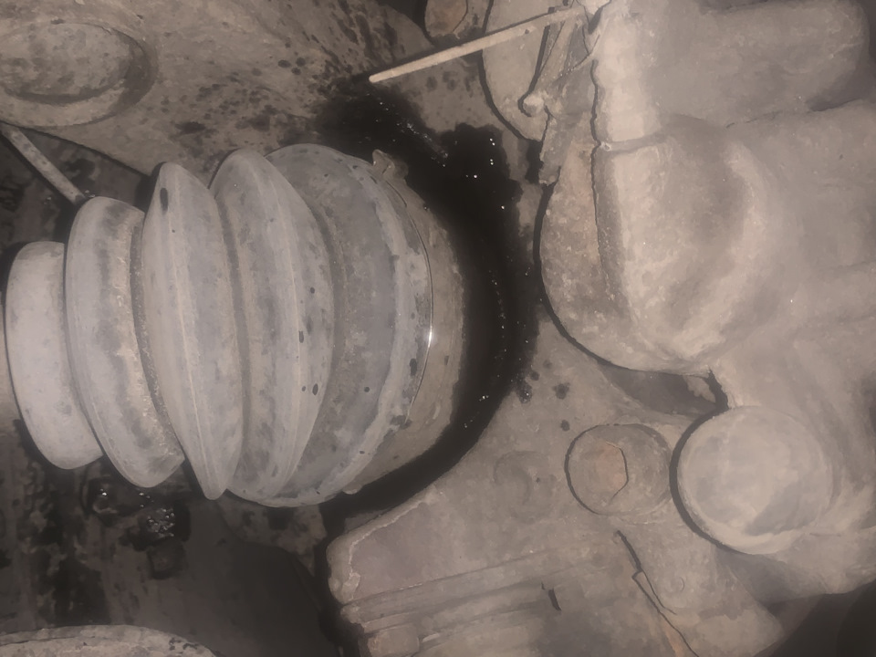 Замена подшипников кпп, редуктора, пром.опоры и левого ступичного ...