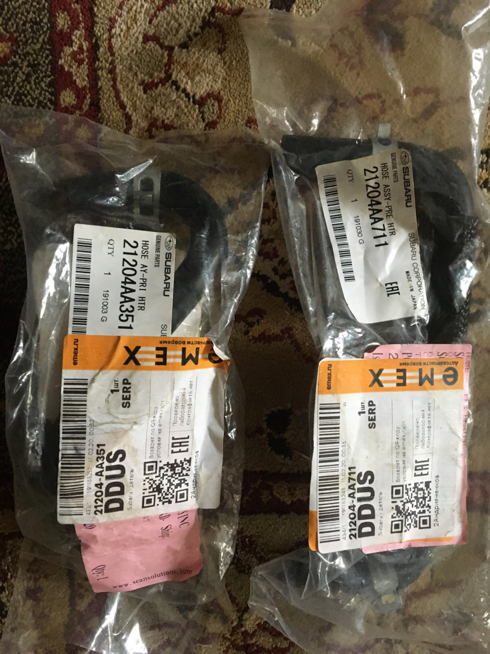 Патрубки ож и десиликонизация подкапотки. — Subaru Impreza WRX (GD/GG ...