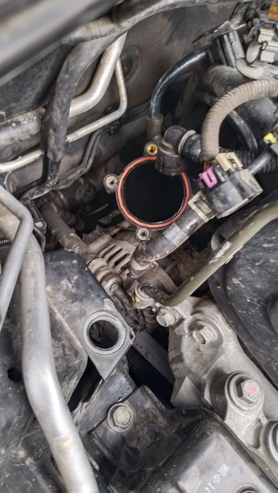 Подогрев дроссельной заслонки — Chevrolet Aveo Sedan (2G), 1,6 л, 2012 ...