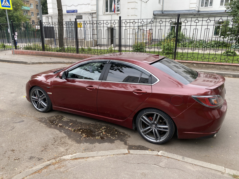 Enkei R19 от Nissan Fuga — Mazda 6 (2G) GH, 2 л, 2008 года | колёсные ...