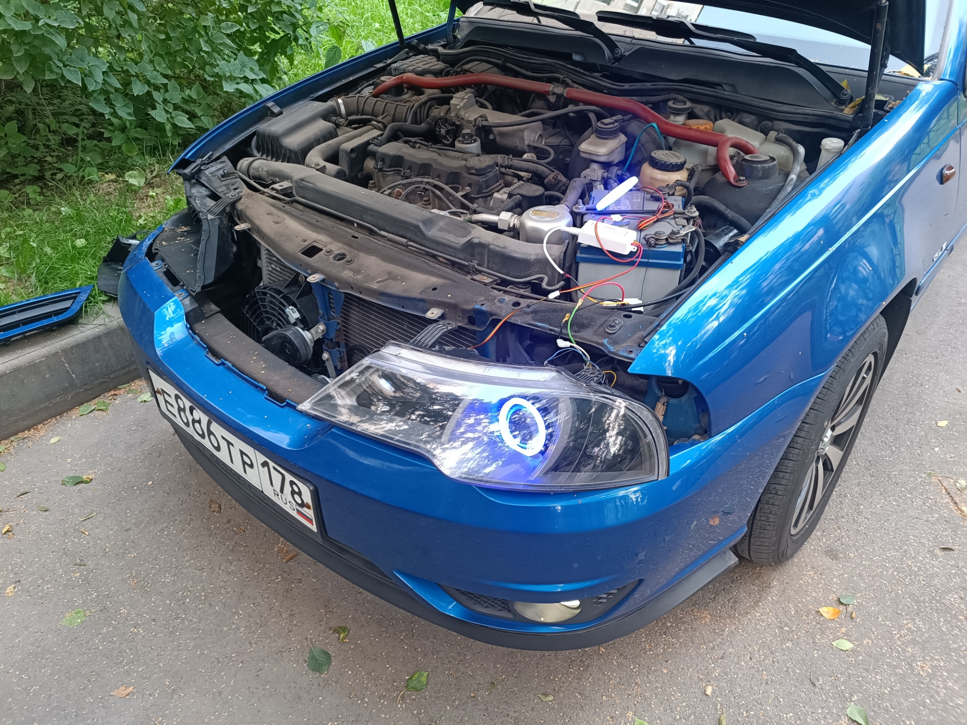 Установка BiLed aozoom k3 dk200 в депо фары. — Daewoo Nexia (N150), 1,5 ...