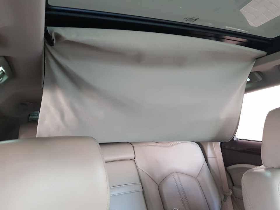 Упала шторка люка капец блин — Cadillac SRX (2G), 3 л, 2010 года ...