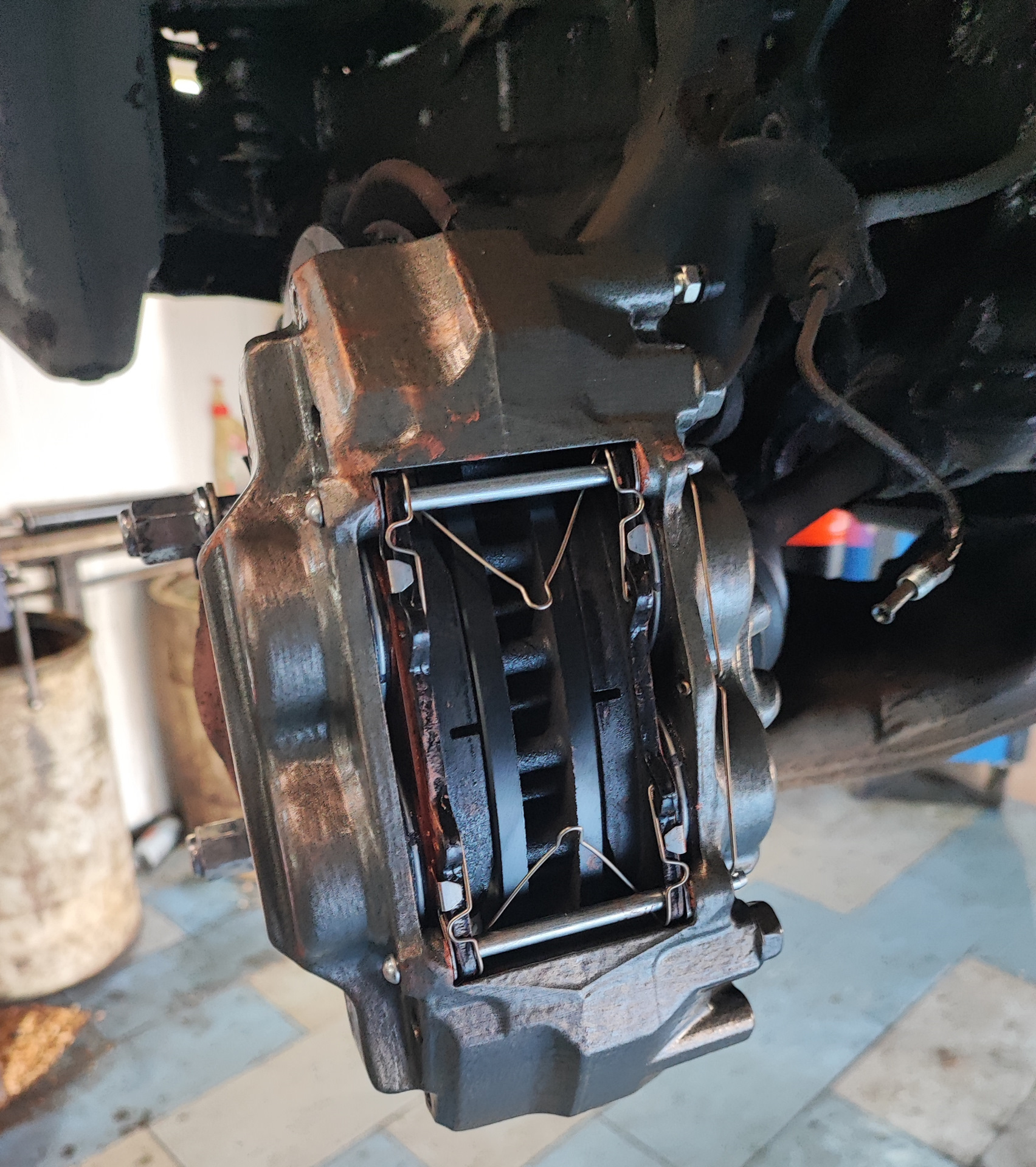 Передние тормоза от Prado 150 в Prado 120 — Toyota Land Cruiser Prado ...
