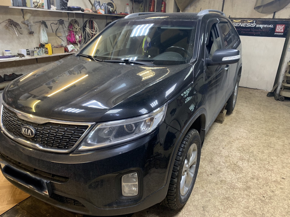 Установка комплекта масляного насоса от G4KD. Замена комплекта цепи ГРМ ...