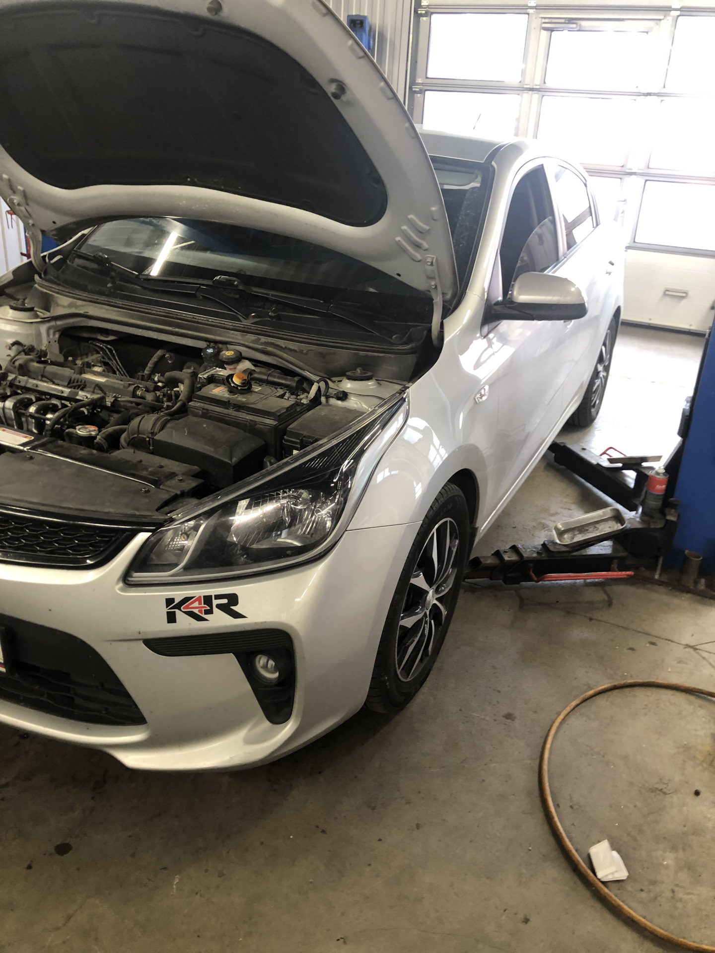 Замена масла киа Рио 4 — KIA Rio (4G), 1,6 л, 2020 года | другое | DRIVE2