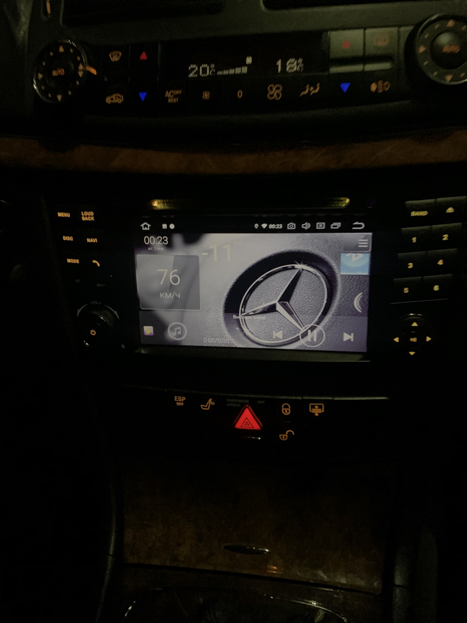 Магнитола Андройд 10😍 — Mercedes-Benz E-Class (W211), 2,6 л, 2003 года ...