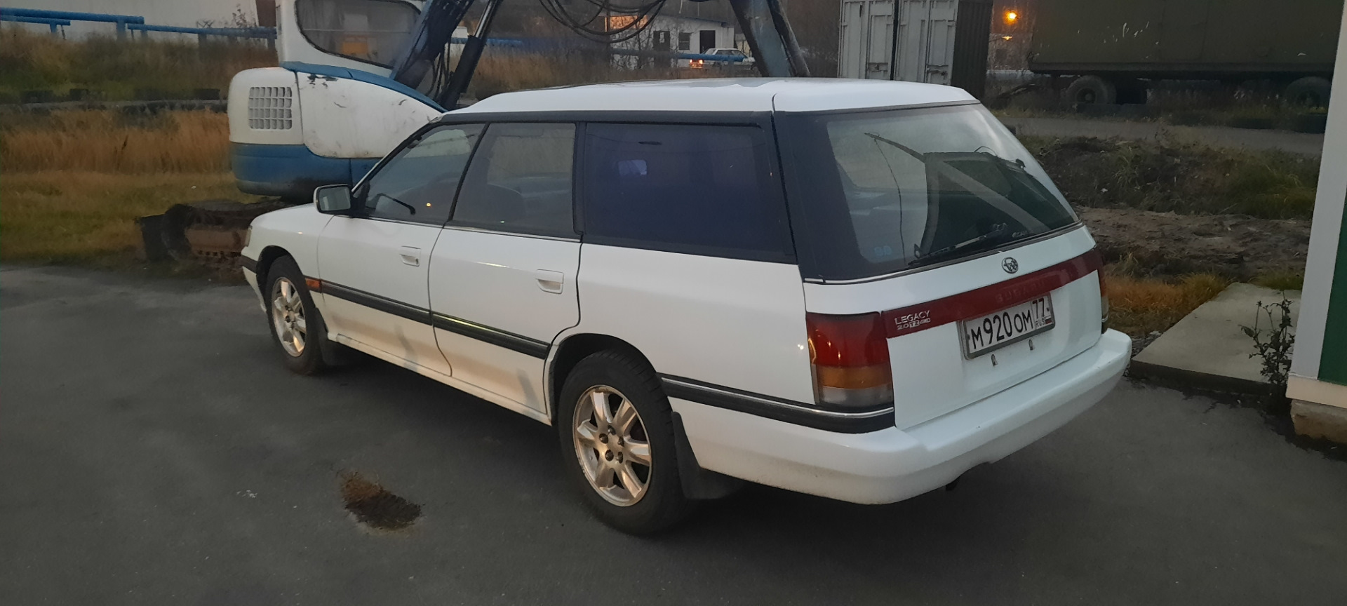 Новые диски и шины — Subaru Legacy (BC/BJ/BF), 2,5 л, 1993 года ...