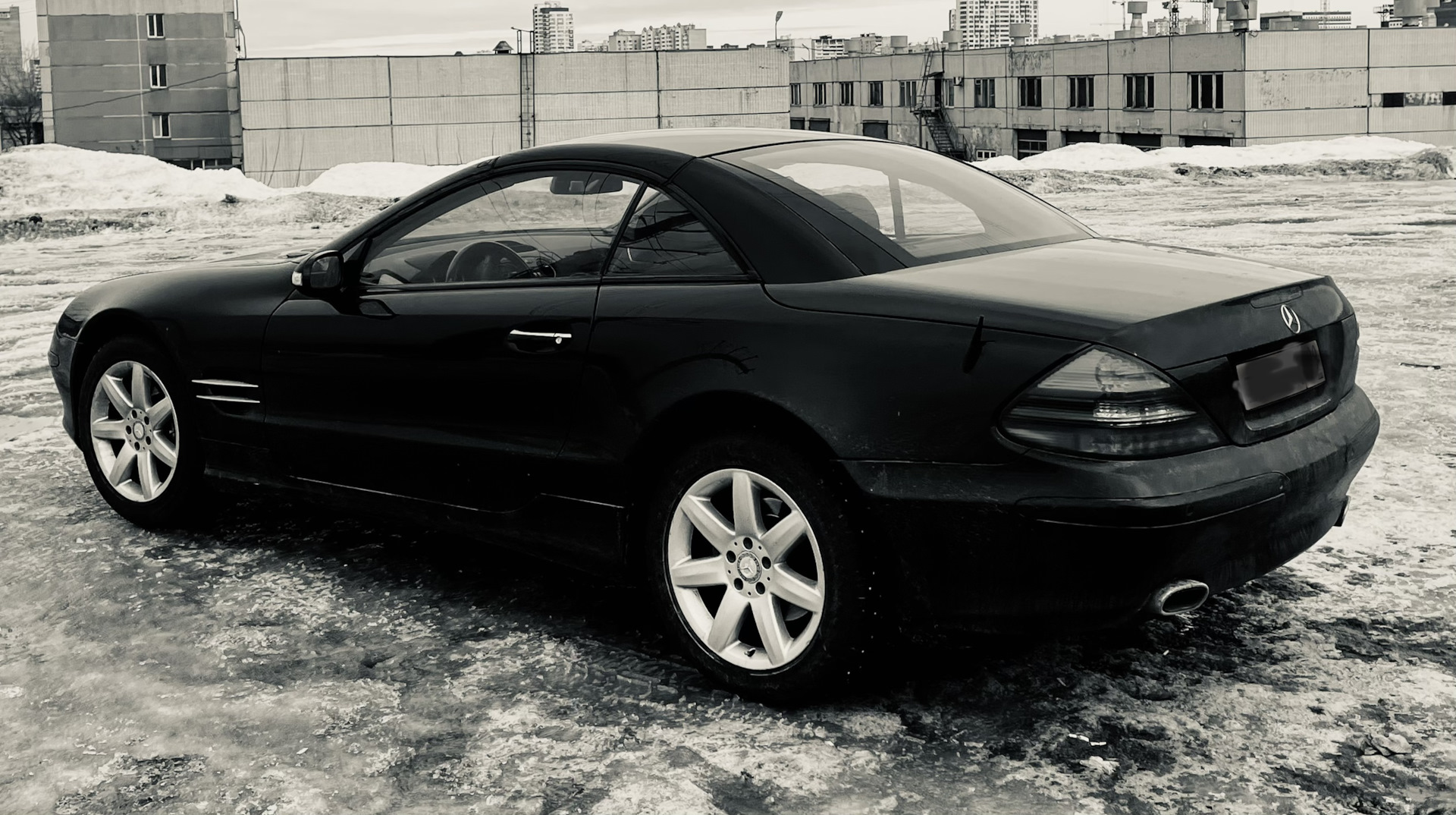 Покупка мечты — Mercedes-Benz SL-Class (R230), 5 л, 2002 года | покупка ...