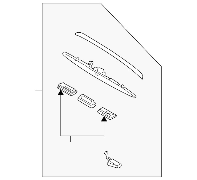 51137170840 Ручка багажной двери загрунтованная BMW | Запчасти на DRIVE2