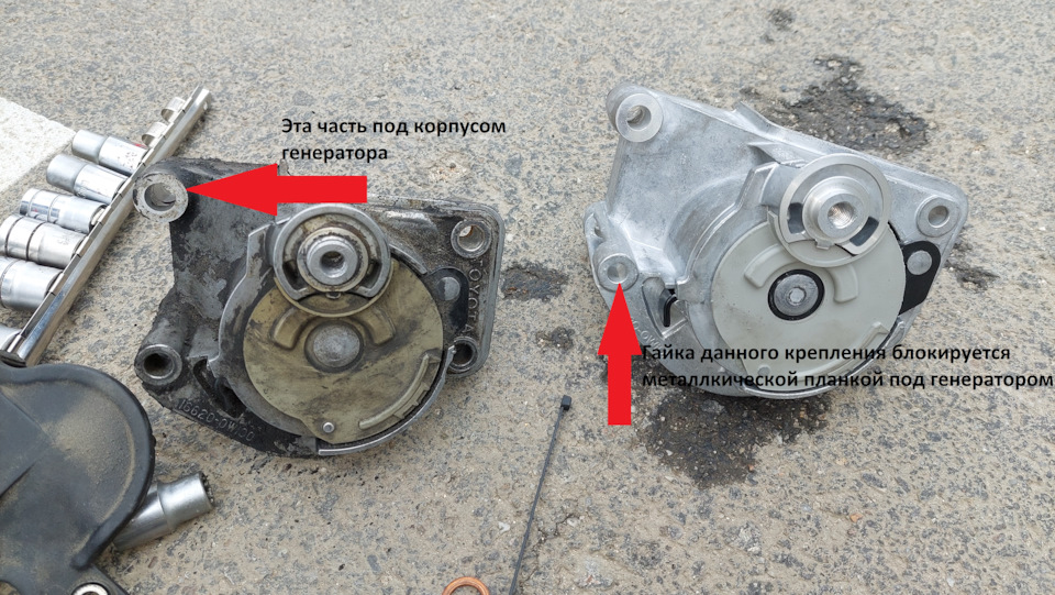 Замена натяжного ролика — Lexus LS (UCF30), 4,3 л, 2004 года | своими ...