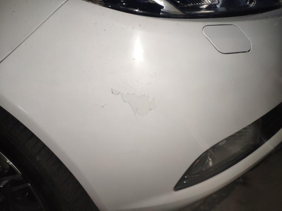 Замена переднего бампера — Opel Insignia (1G), 2 л, 2011 года ...