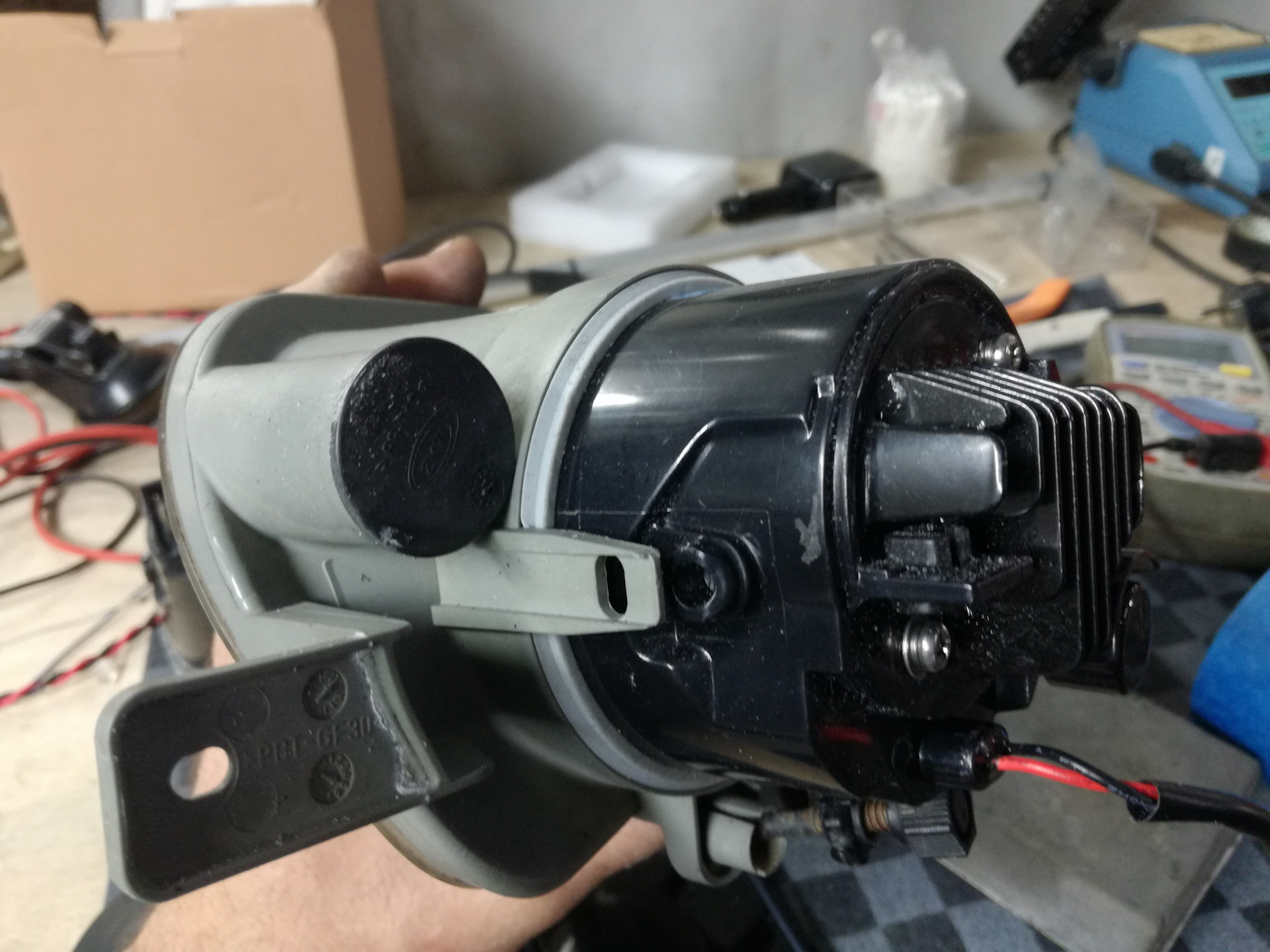 Led туманки в место Галогенов. Часть1 — Volvo XC90 (1G), 2,5 л, 2007 ...