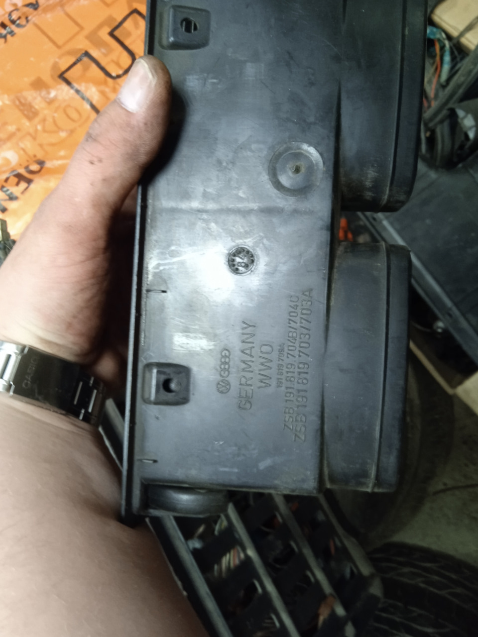 191819703 Дефлектор обдува Volkswagen VAG | Запчасти на DRIVE2