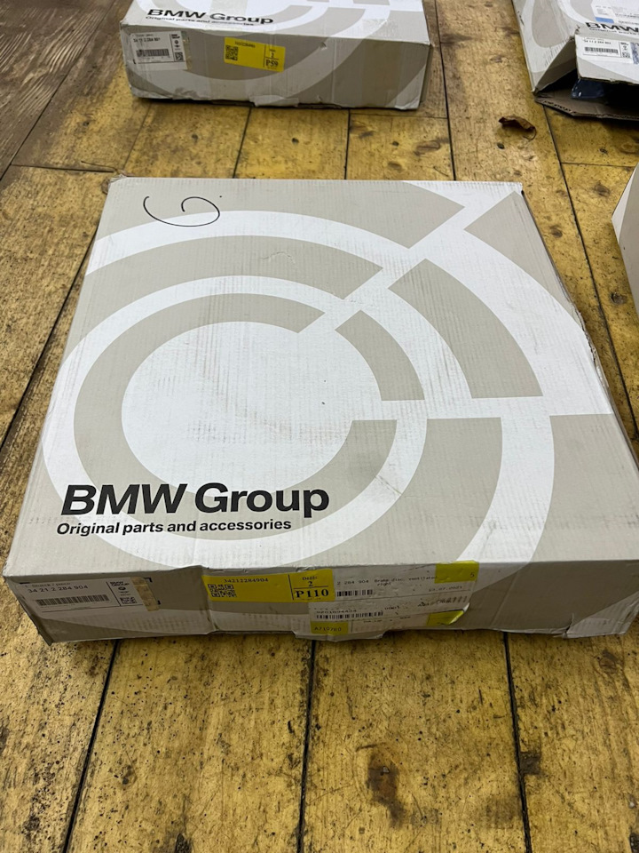 Тормозные диски передние и задние на BMW X5 (F15), BMW X5 M (F85), BMW ...