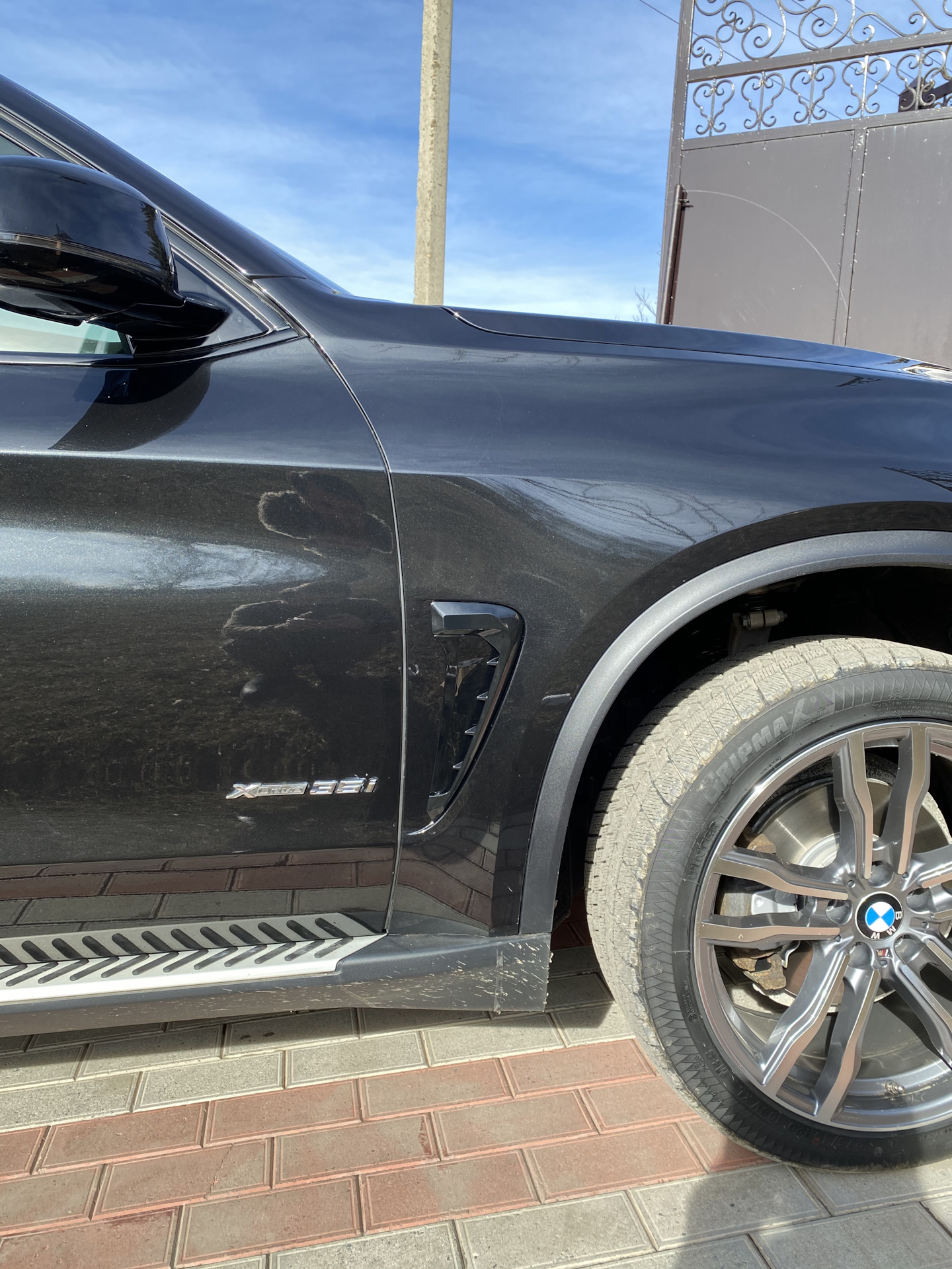 Накладки на крылья. — BMW X5 (F15), 3,5 л, 2016 года | аксессуары | DRIVE2