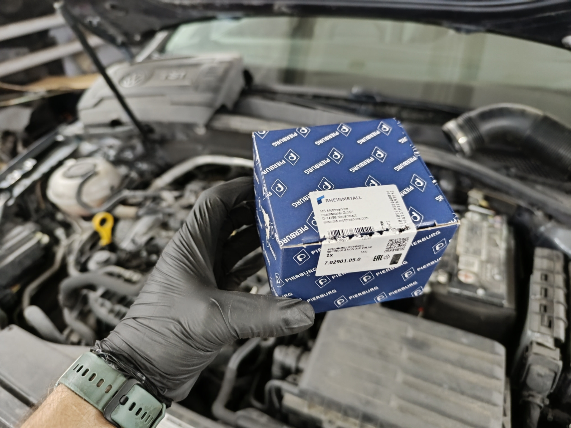 Клапан байпаса N249 — Volkswagen Golf Alltrack (Mk7), 1,8 л, 2019 года ...