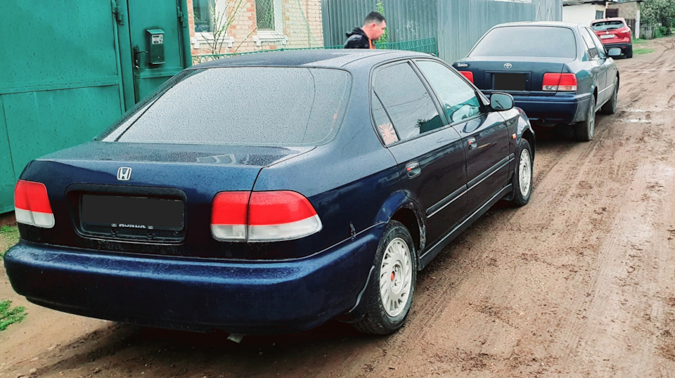 Удалось поймать — Honda Integra SJ, 1,5 л, 1996 года | фотография | DRIVE2