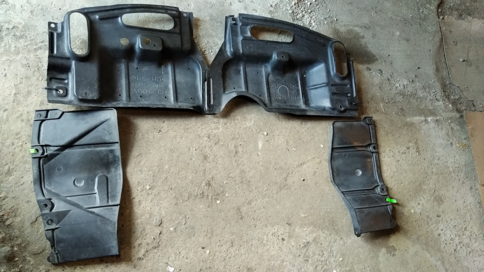 4) Защита двигателя Toyota — Toyota Ardeo (V50), 2 л, 2001 года | визит ...