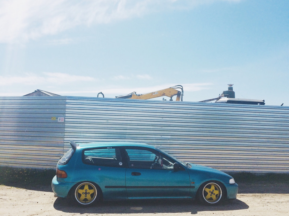 Static Honda Civic Eg from California :) (видео+фото) — Honda Civic ...
